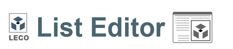 LECO List Editor + OrderSystem Webでの見積/ご注文 - ユキ技研株式会社